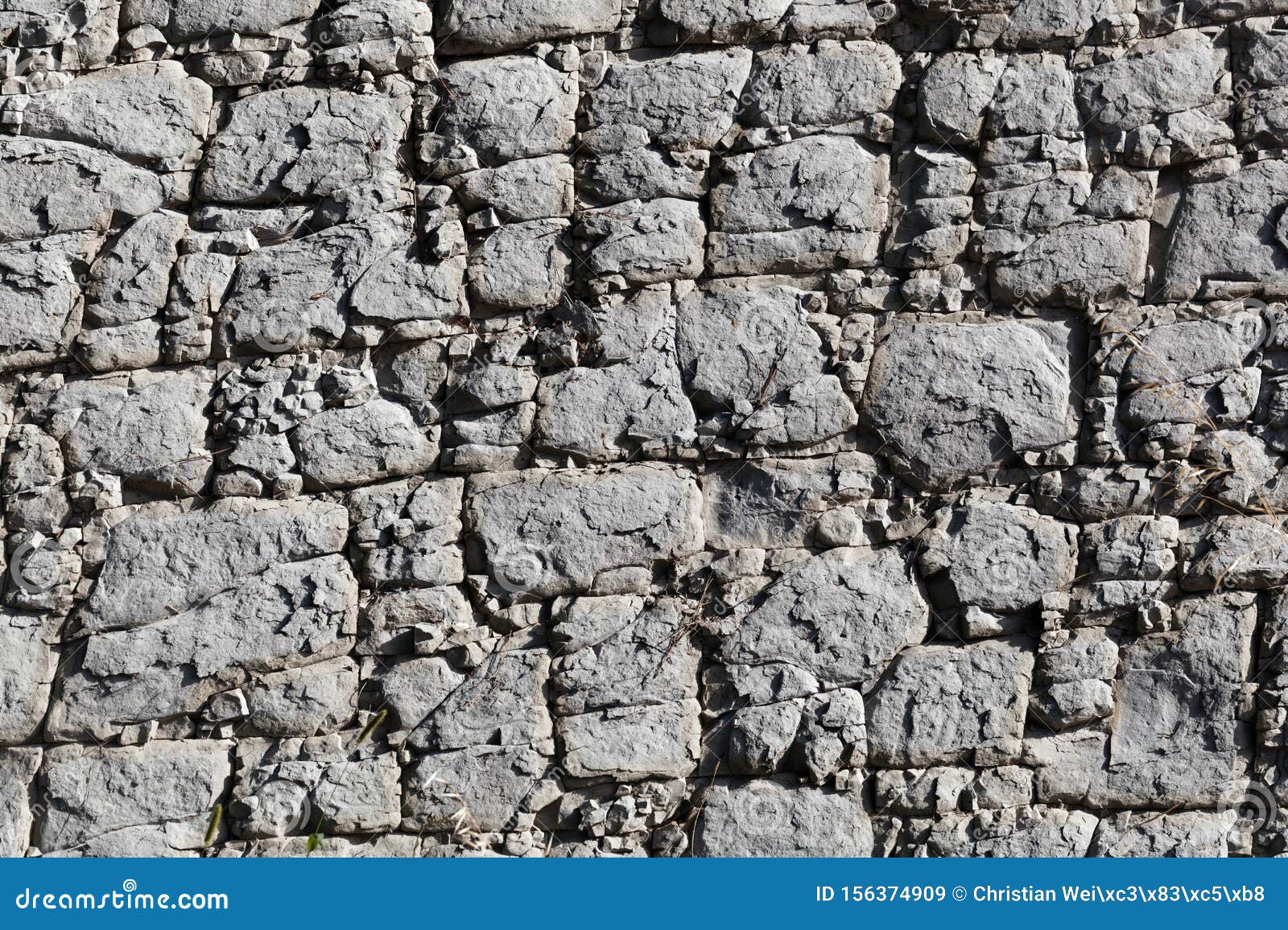 The Surface of a Nodular Limestone Stock Image - Image of rock ...