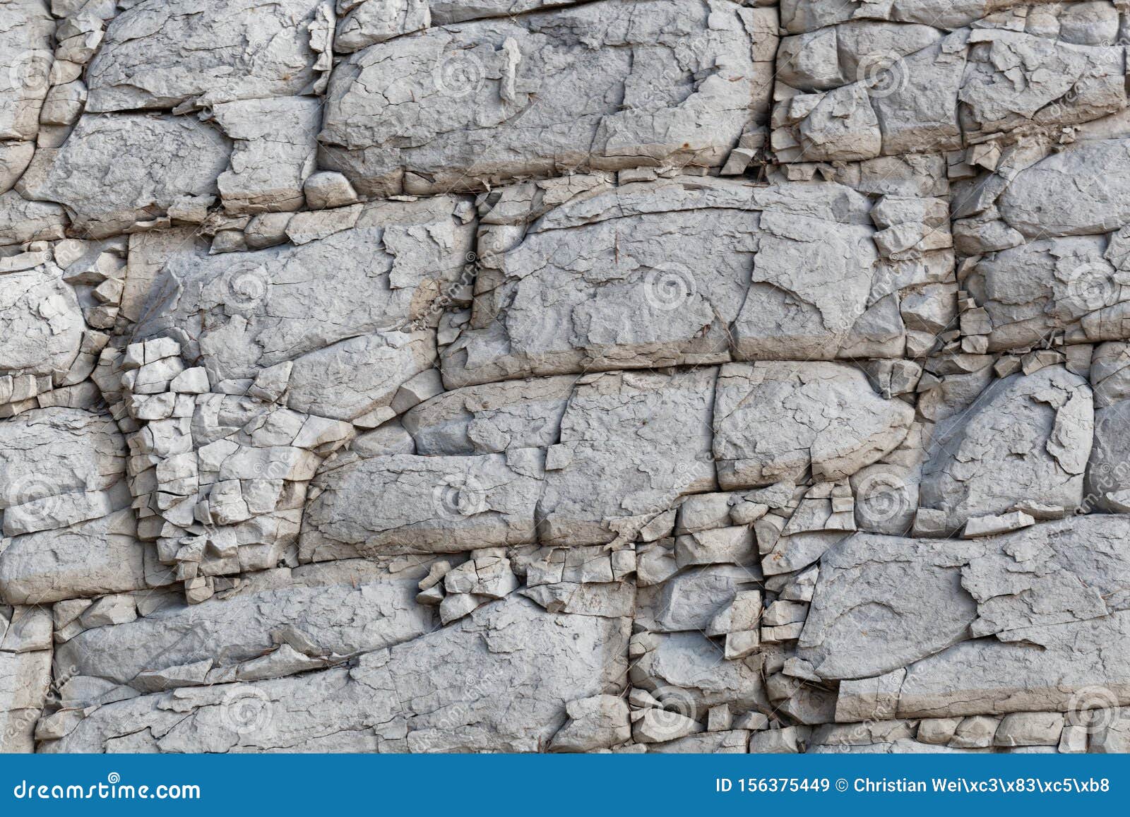 The Surface of a Nodular Limestone Stock Image - Image of earth, sample ...