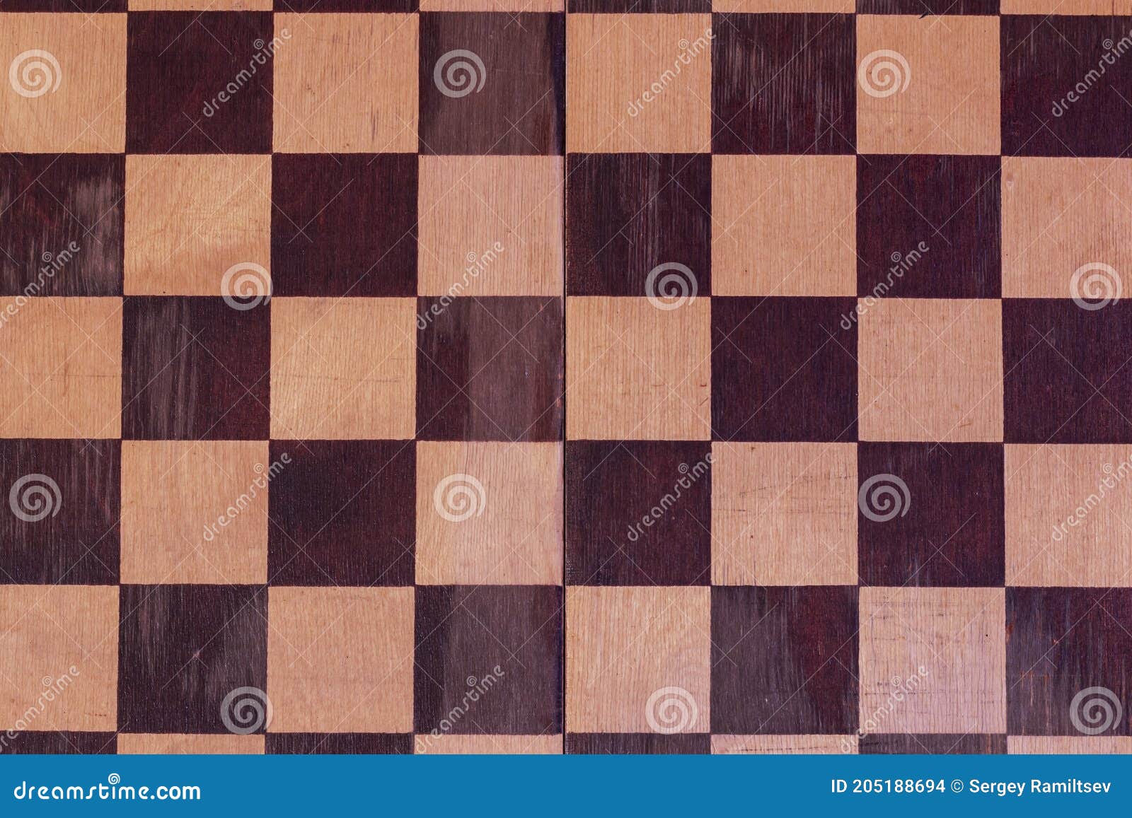 The Surface of an Old Checkerboard Stock Photo - Image of backdrop ...