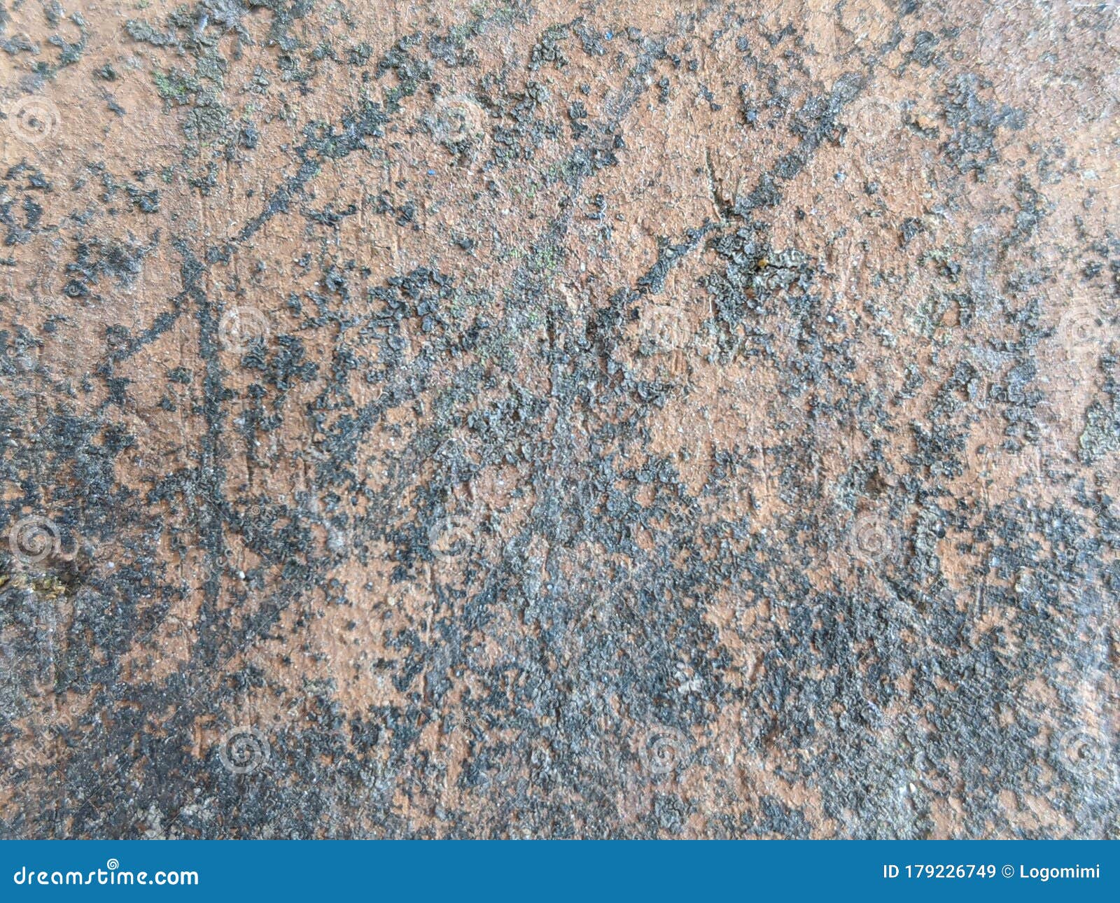 Surface of Old Clay Pot Texture, Top View Stock Image - Image of ...