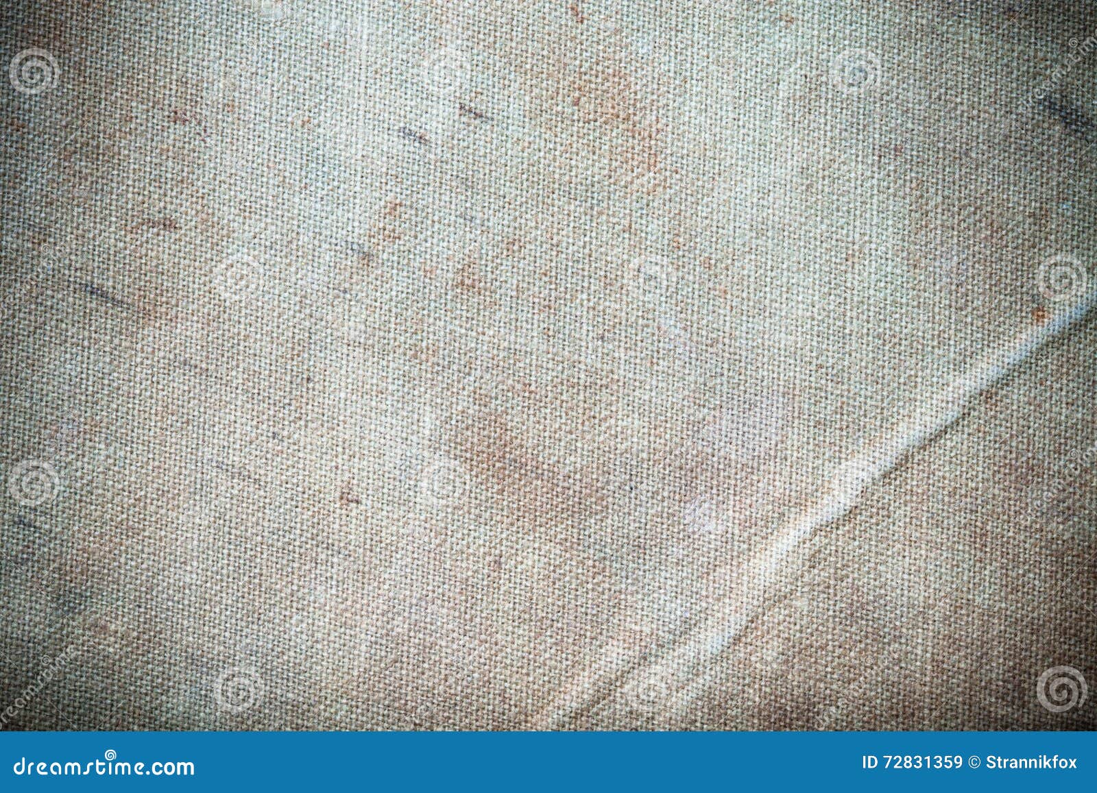 Surface of Old Dirty Cloth for Textured Background. Toned Stock Image ...