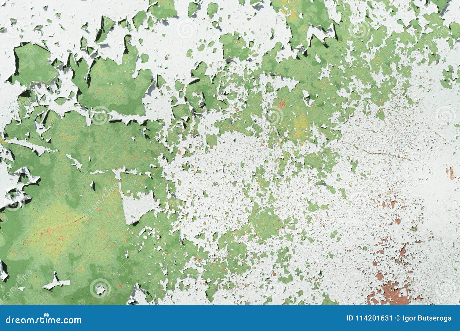 Surface with Old Green Color and Different Defects Stock Image - Image ...