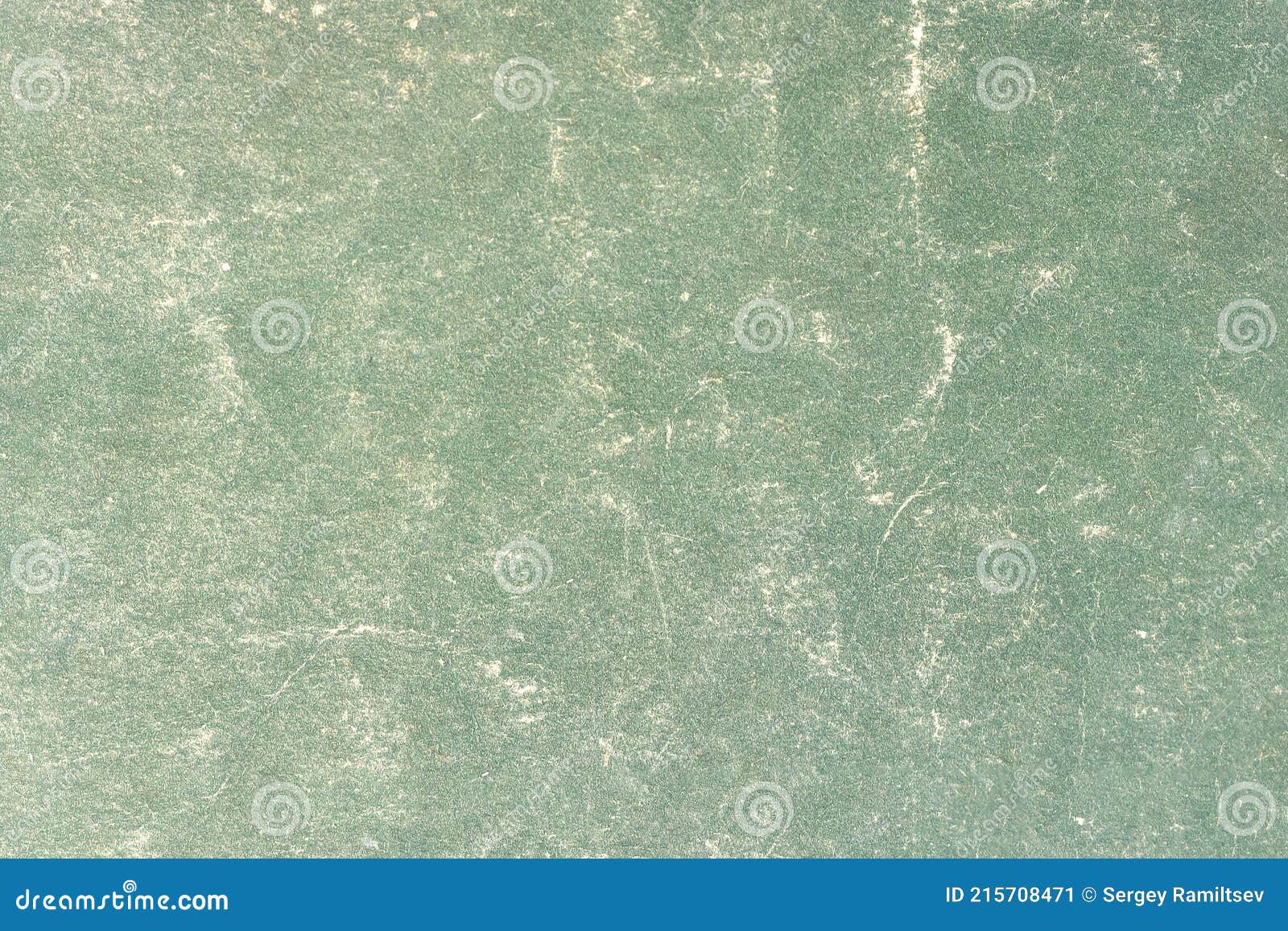 The Surface of an Old Green Worn Cardboard Sheet. Stock Image - Image ...