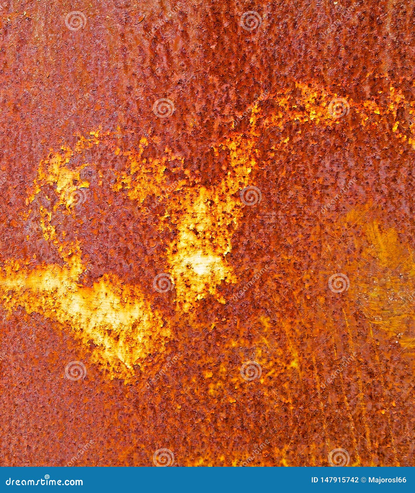 Surface of an Old Rusty Metal Plate Stock Photo - Image of tread ...