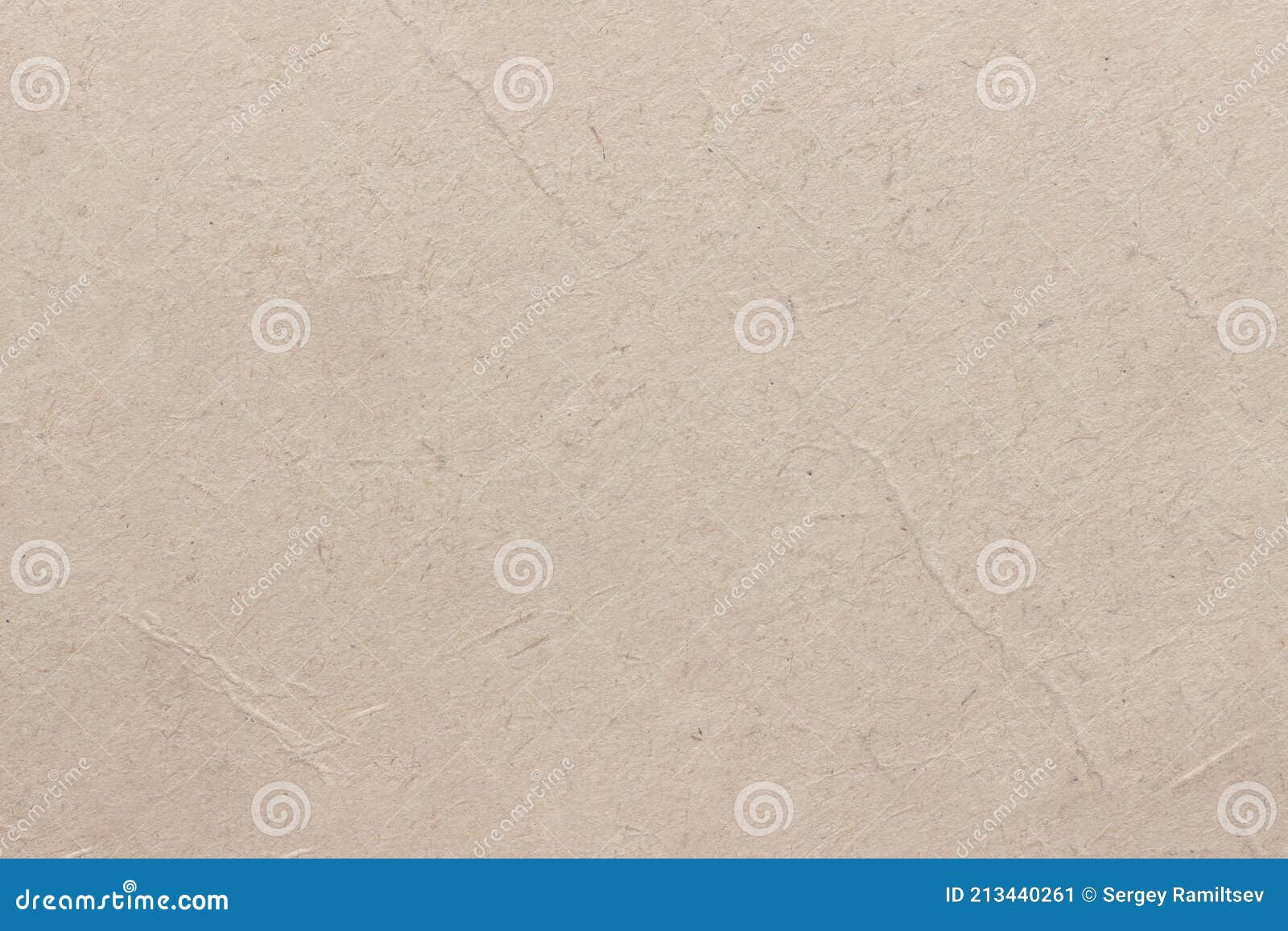 The Surface of Old Worn Brown Cardboard, Covered with Creases and ...
