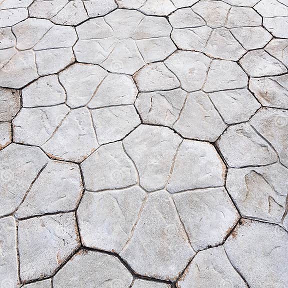 Surface Pattern Design of Footpath Stock Image - Image of footpath ...