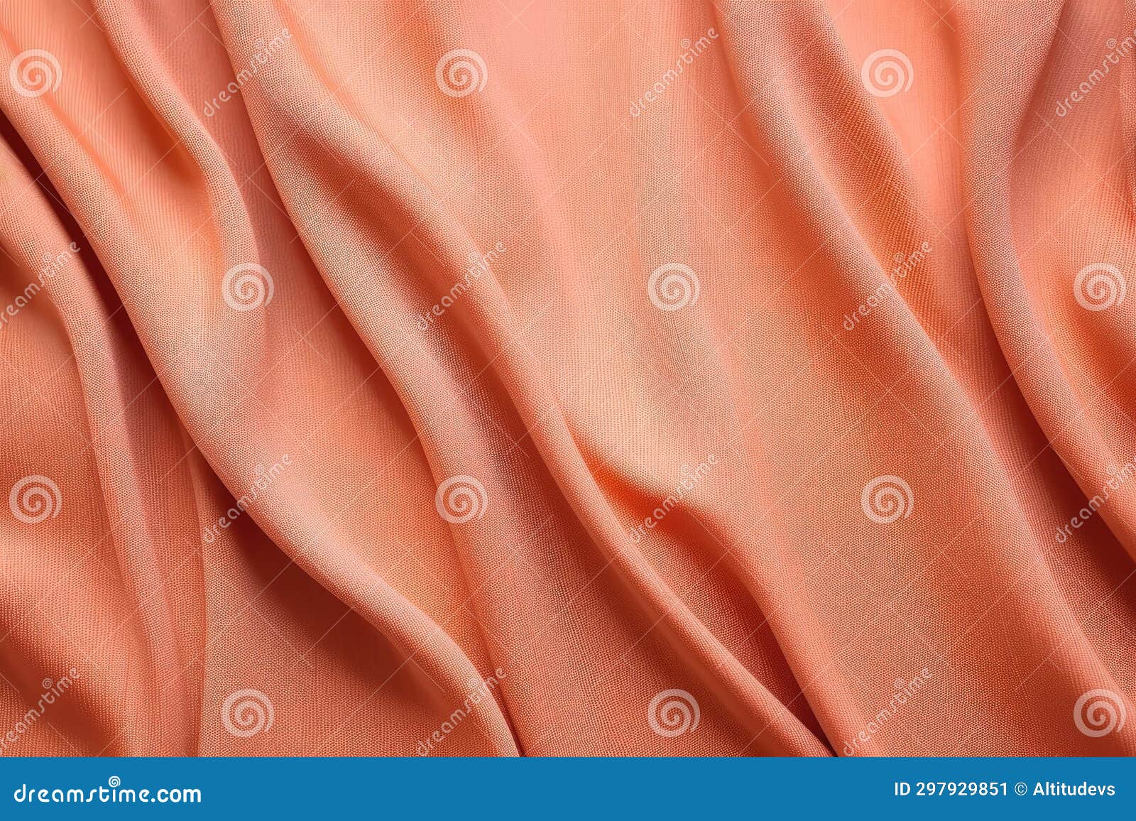 Surface of a Peach Colored Twill Material Stock Image - Image of ...