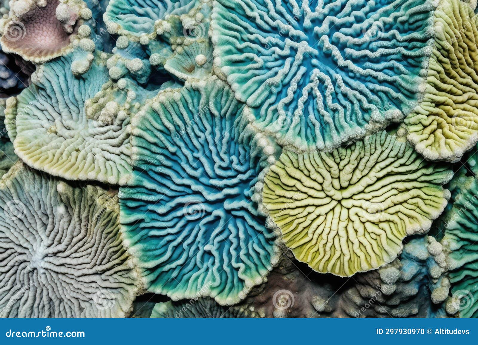 Surface of a pillar coral stock photo. Image of ecosystem - 297930970