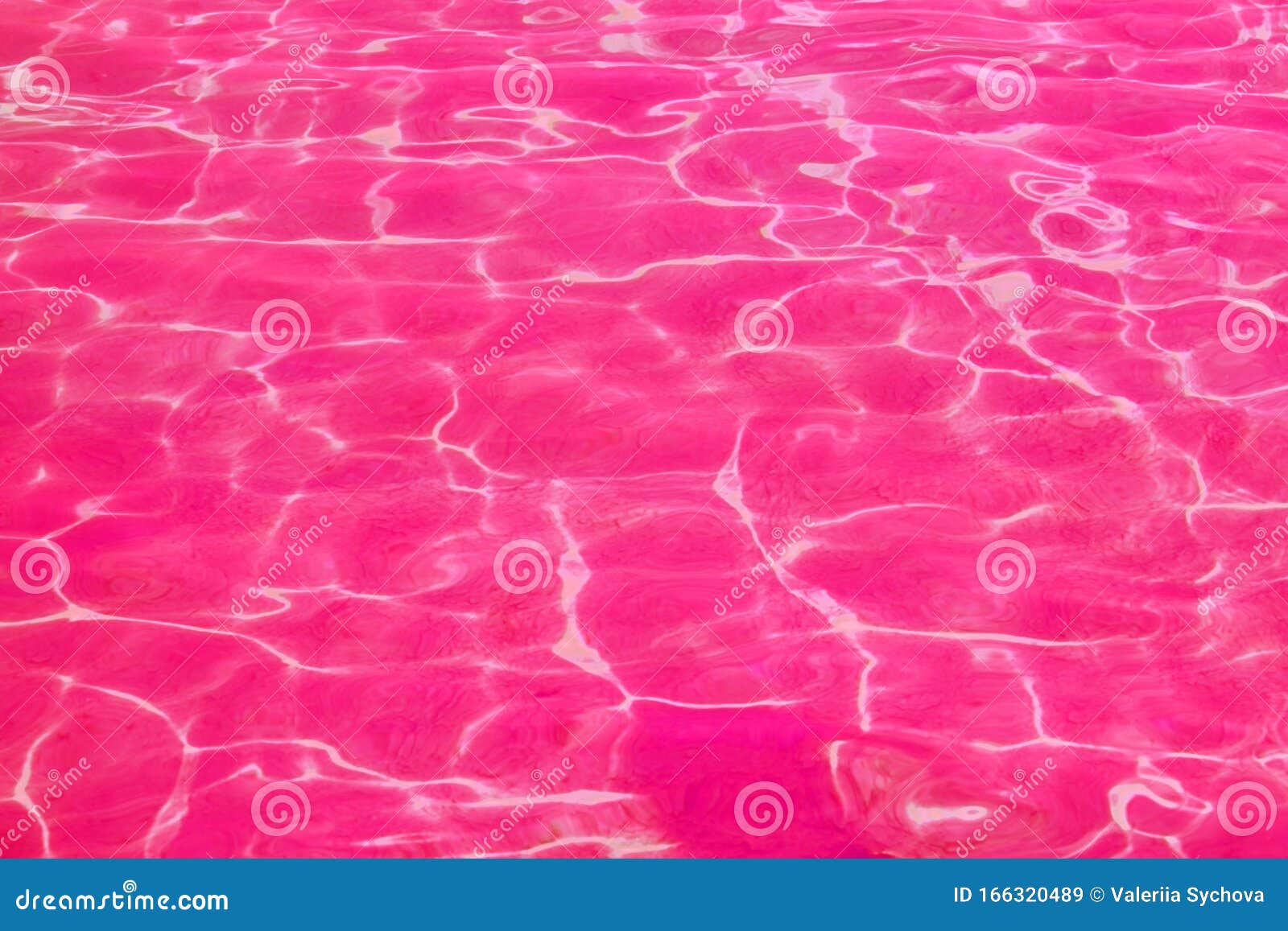 Surface of Pink Swimming Pool. Background Water in Sea. Stock Image ...
