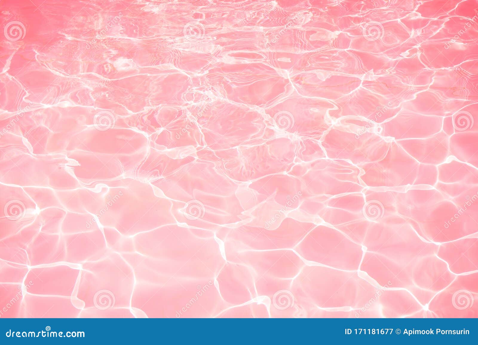 Surface of Pink Swimming Pool, Water Nature Background for Design Stock ...