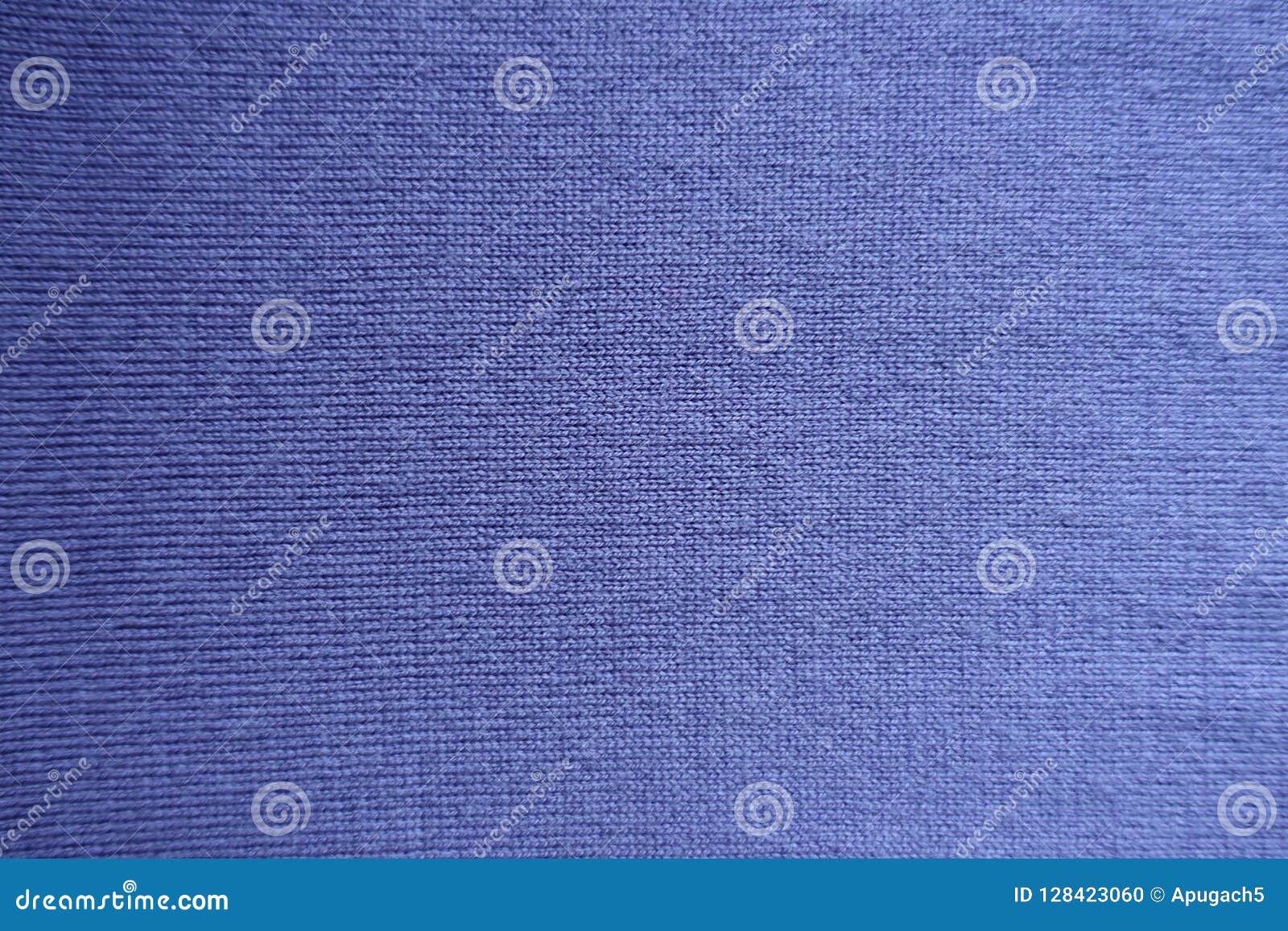 Surface of Blue Knitted Fabric from Above Stock Photo - Image of blue ...