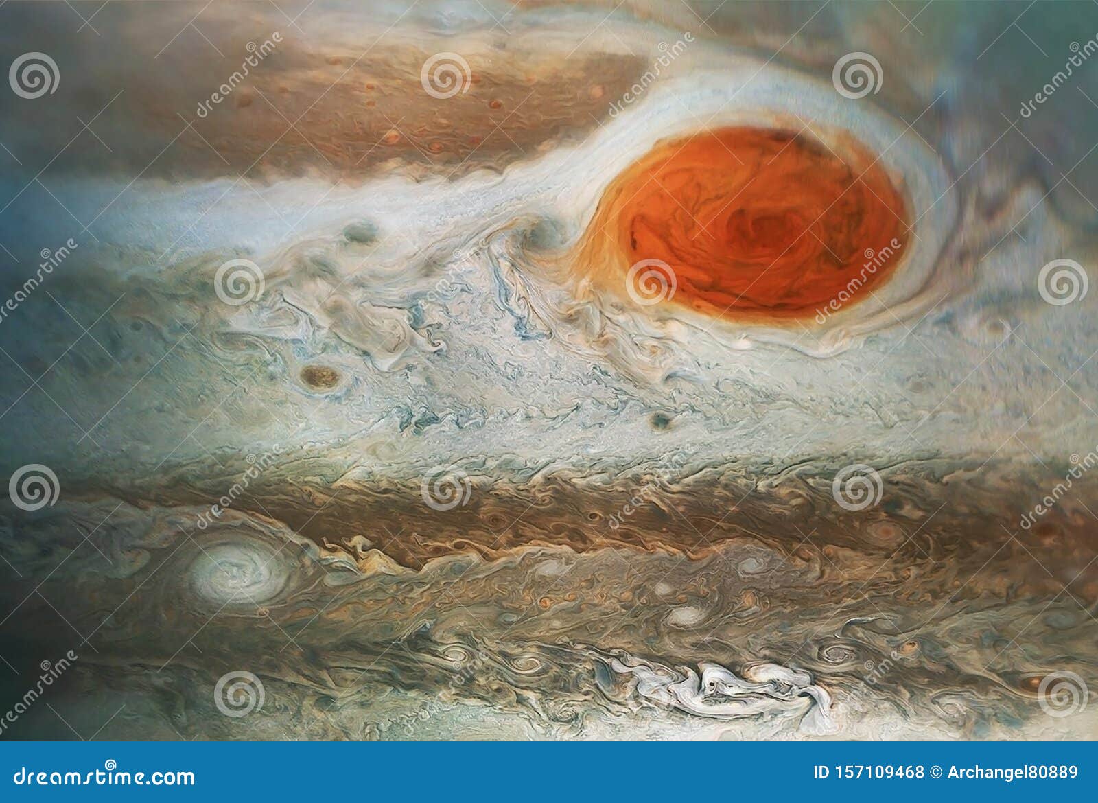Jupiter Surface Texture