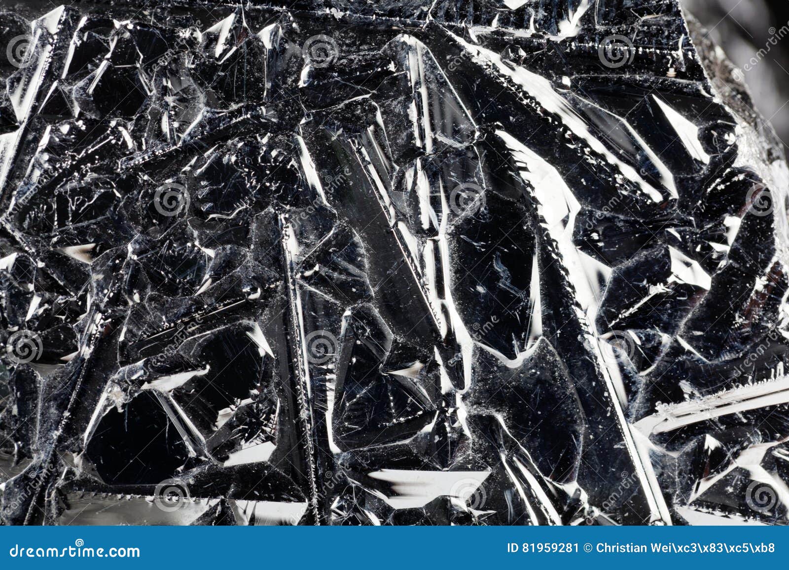 Surface of Pure Silicon Crystals Stock Image - Image of chemical, cells ...