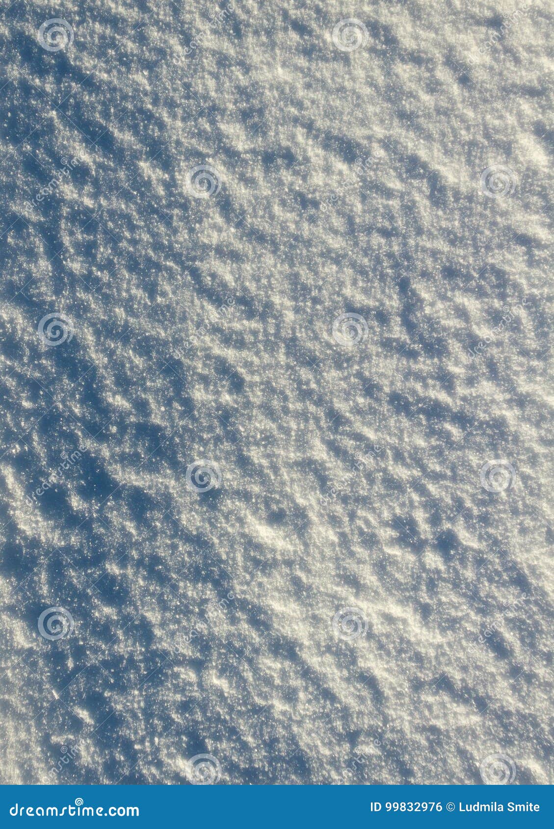 Surface of pure snow. stock photo. Image of crystal, clean - 99832976