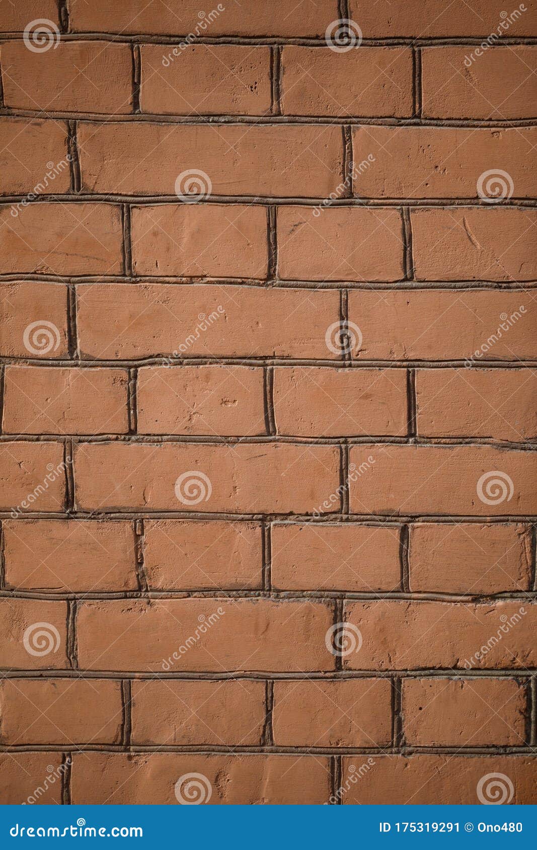 Background from the Surface of the Red Brickwork Stock Image - Image of ...