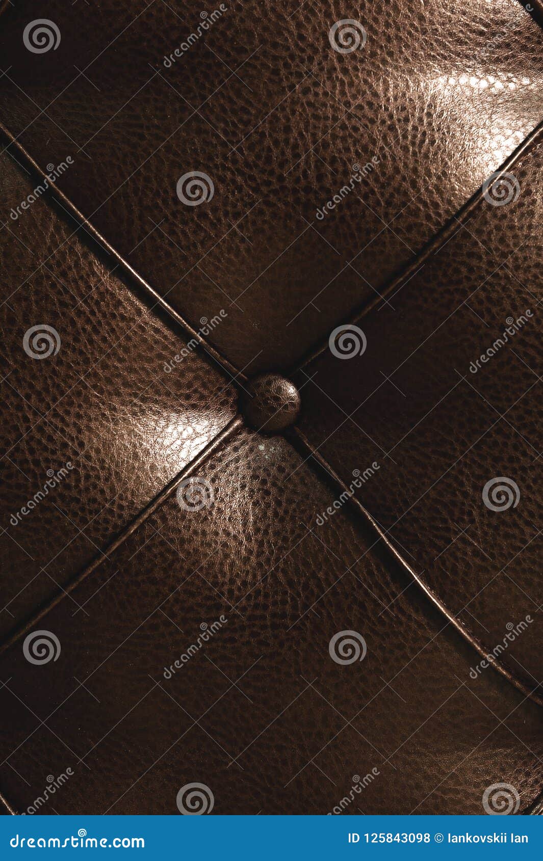 Surface of a Rhombic Split Skin with Buttons on the Back of the Bed ...
