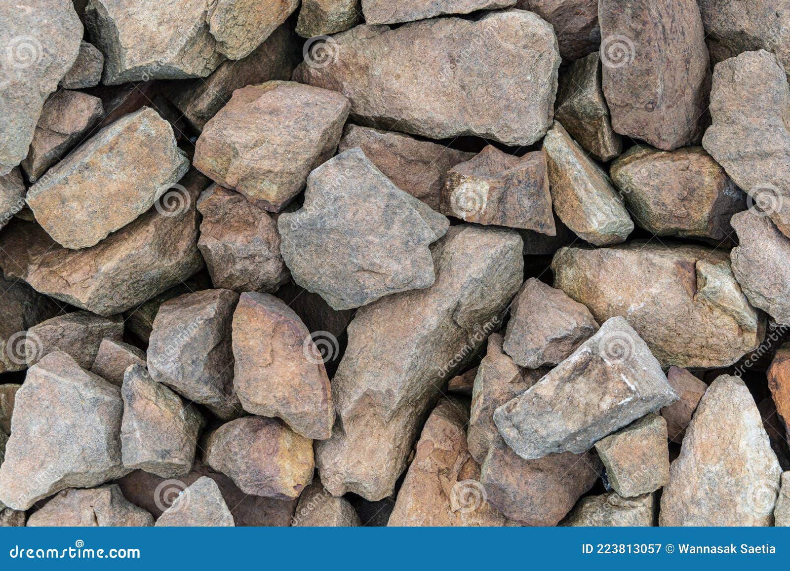 The Surface of the River Rocks with Cracks Stock Image - Image of ...