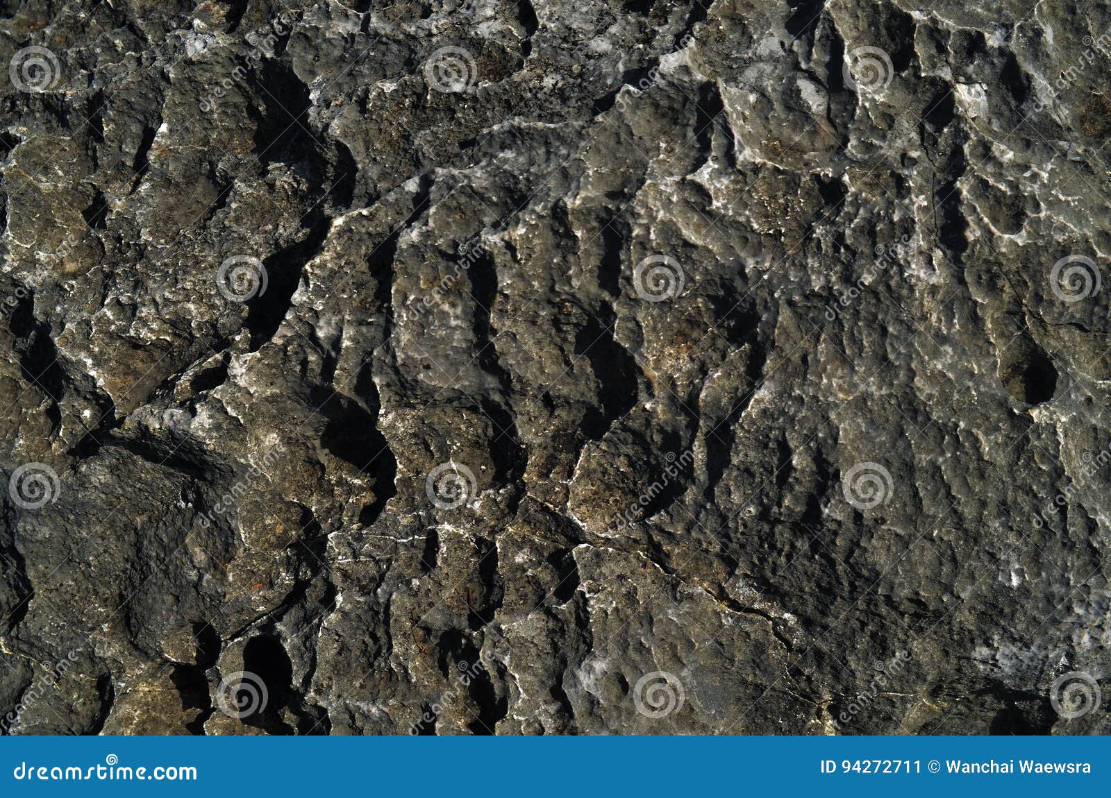 Surface Rocky Limestone, Gray Limestone and Background in Thailand ...