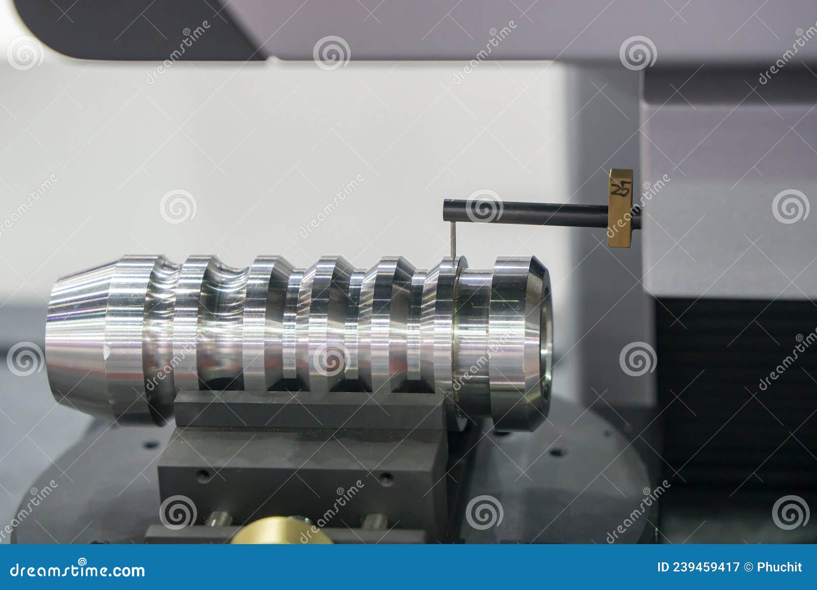 The Surface Roughness Measuring Machine. Stock Image - Image of level ...