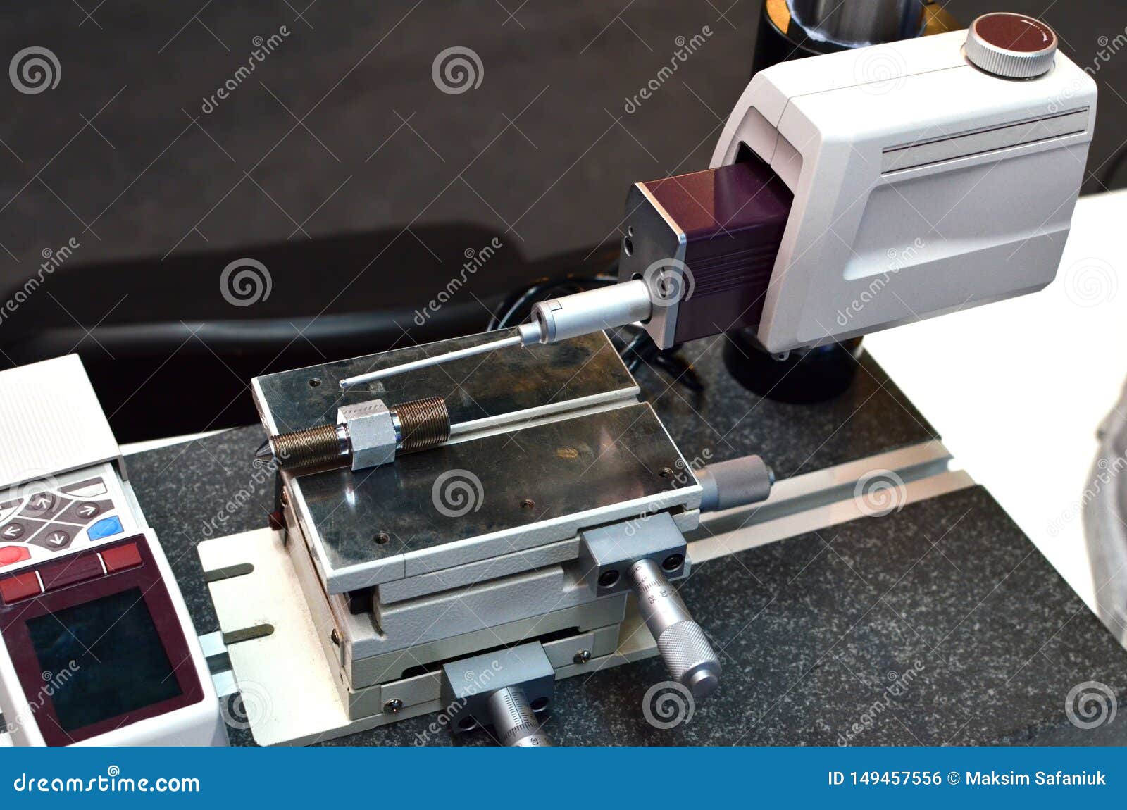 Surface Roughness Tester, Profilometer. Stock Photo - Image of labour ... Surface Roughness Tester, Profilometer. Stock Photo - Image of labour ...
