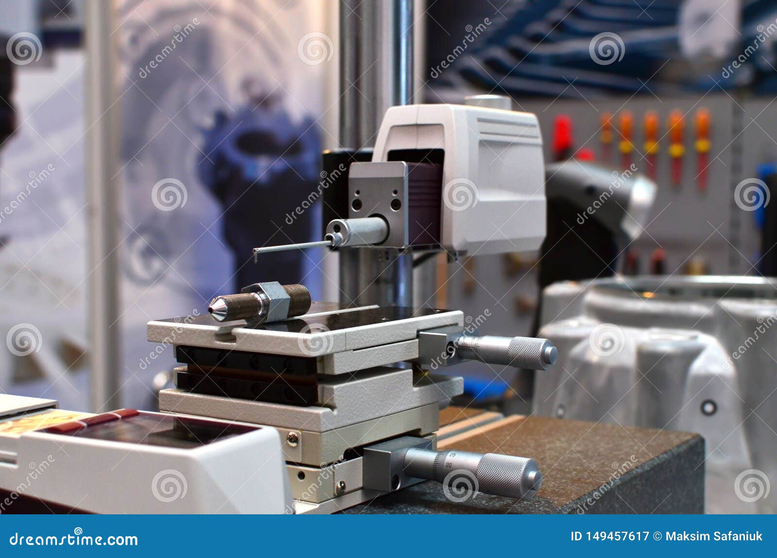 A Device For Measuring Roughness On Flat Surfaces, In Grooves ...