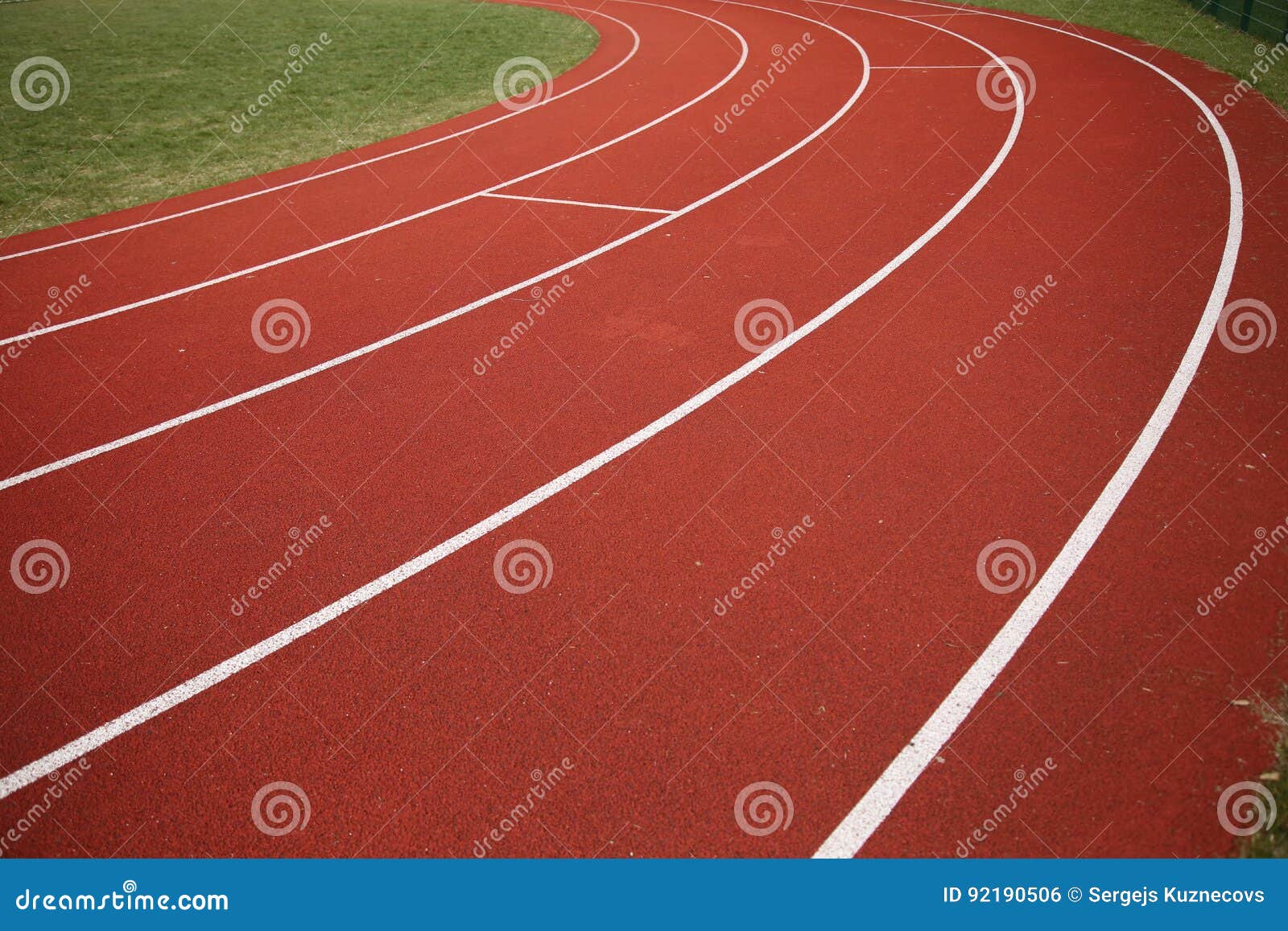 Surface of running track stock photo. Image of start - 92190506