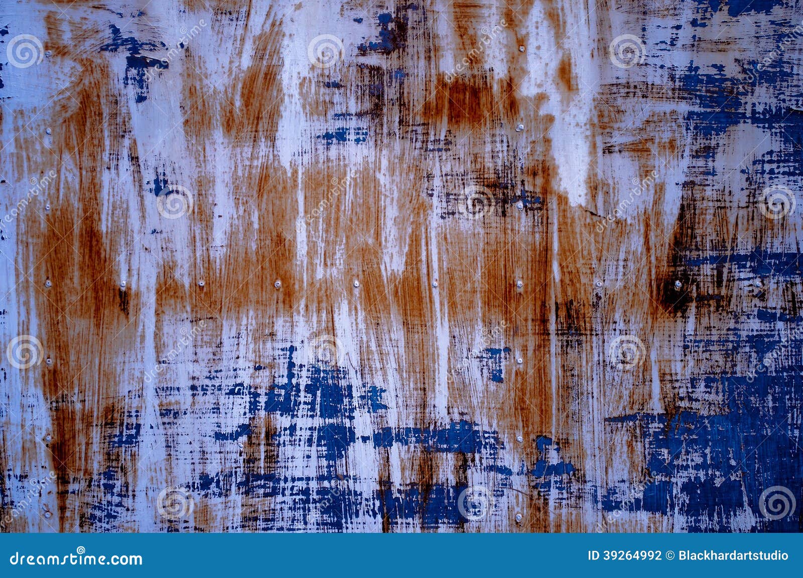 Rust On Blue Texture Royalty-Free Stock Photo | CartoonDealer.com #42856923