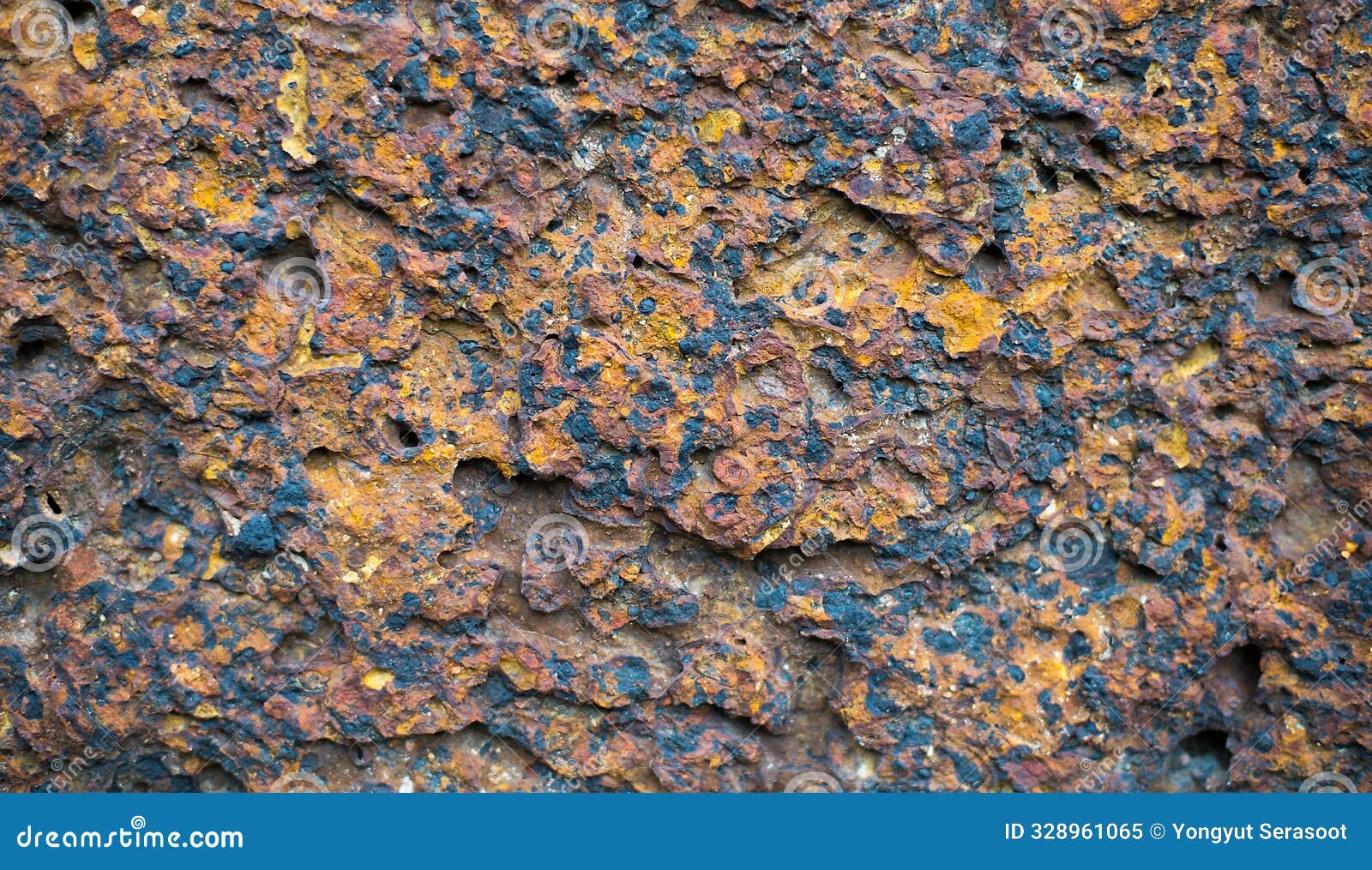 The Surface of the Rust is Very Dense and Rough Stock Image - Image of ...