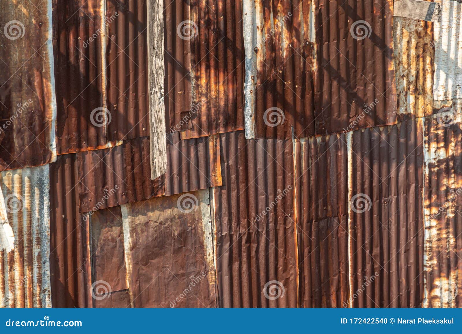 The Surface of Rusty Galvanized Steel Stock Photo - Image of rust ...