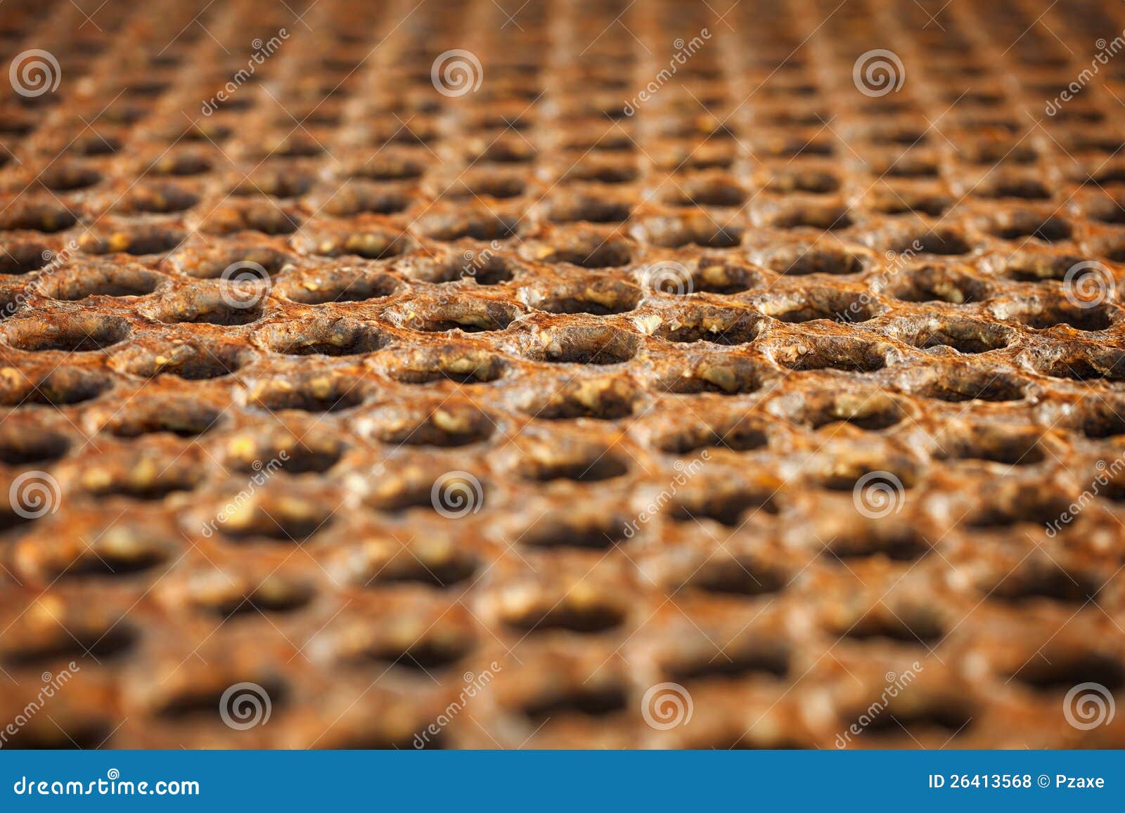 Surface of a Rusty Metal Floor Stock Photo - Image of grunge, material ...