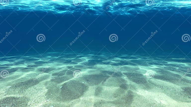 Surface of the Sand Under Water Stock Illustration - Illustration of ...