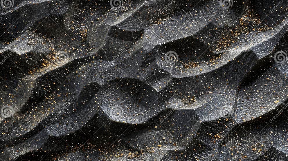 The Surface of the Sandpaper is Comprised of Countless Tiny Grains ...