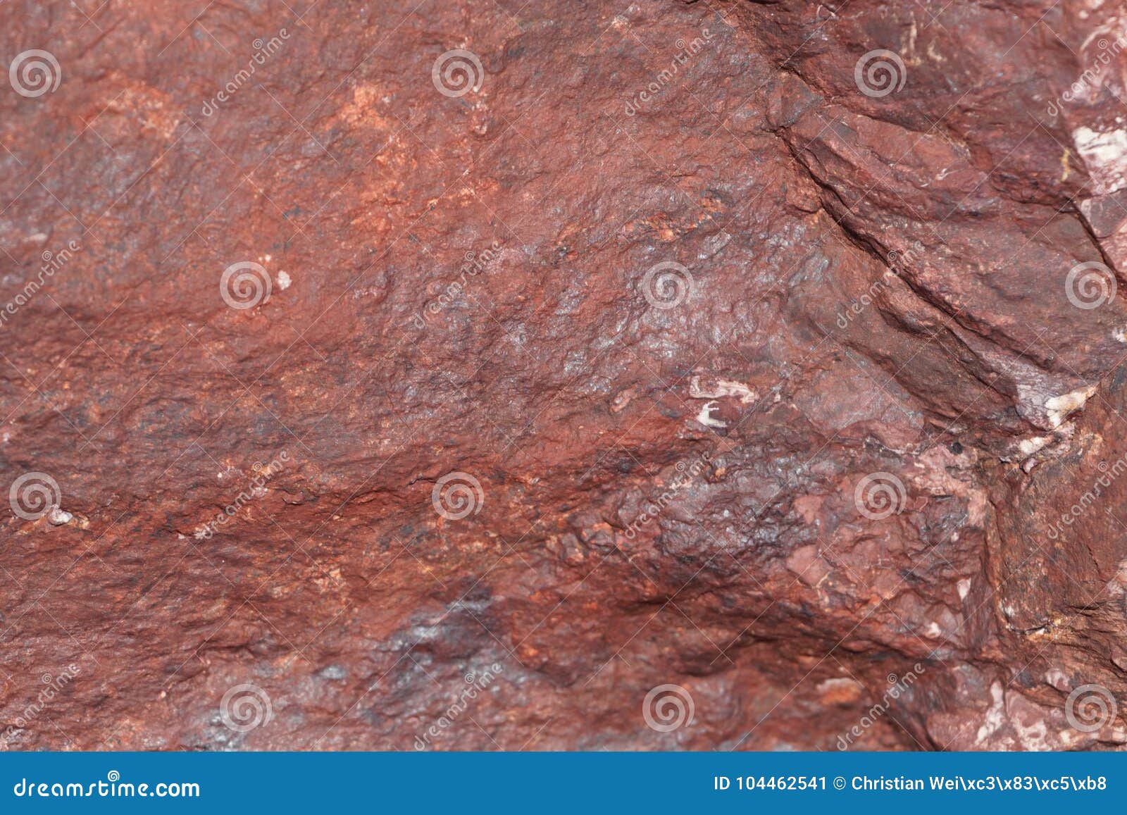 Surface of Sandstone Covered by Iron Oxides Stock Image - Image of ...