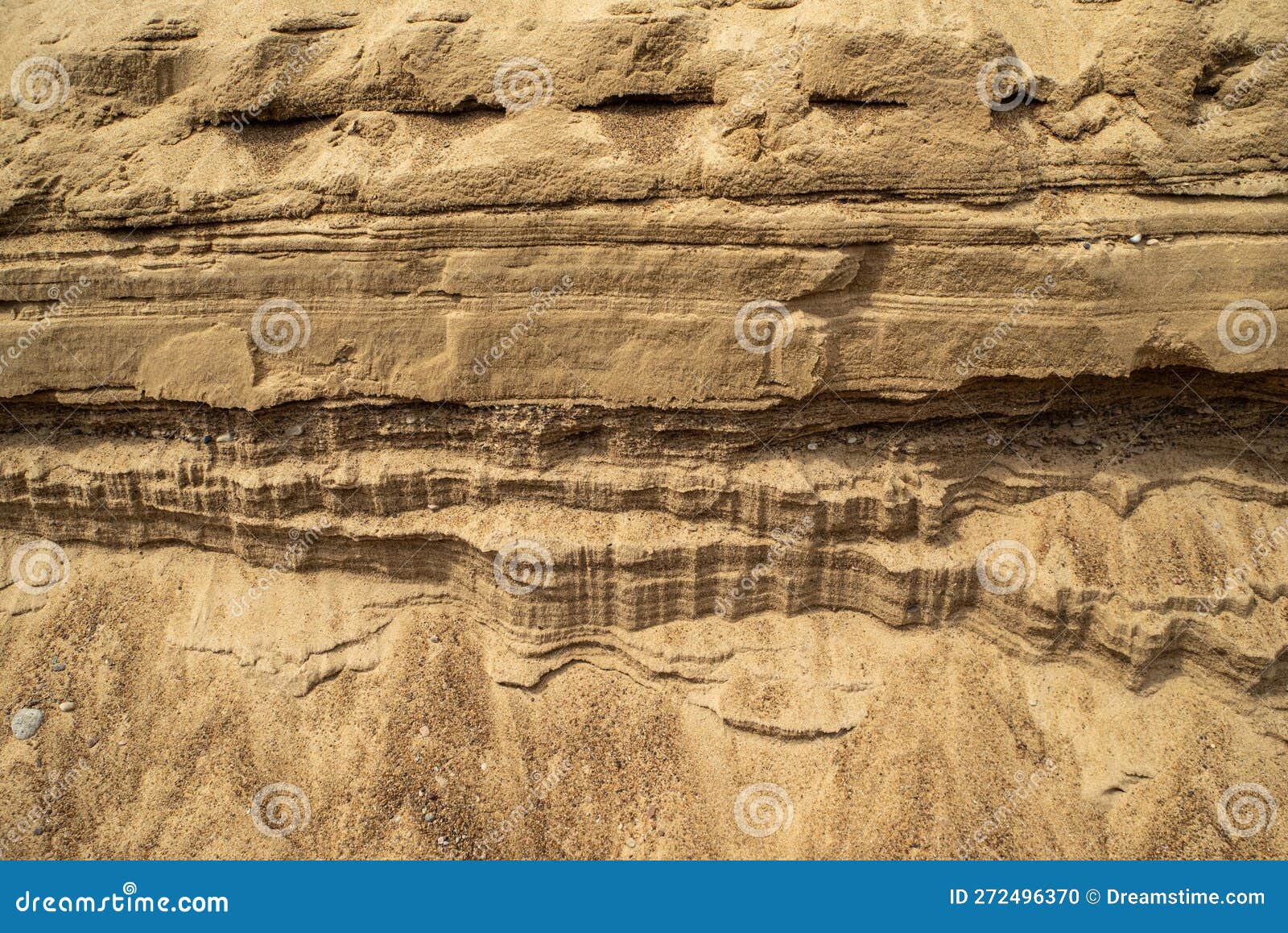 Surface Sandy Shore. Close-up of Sandy Rock Stock Photo - Image of ...