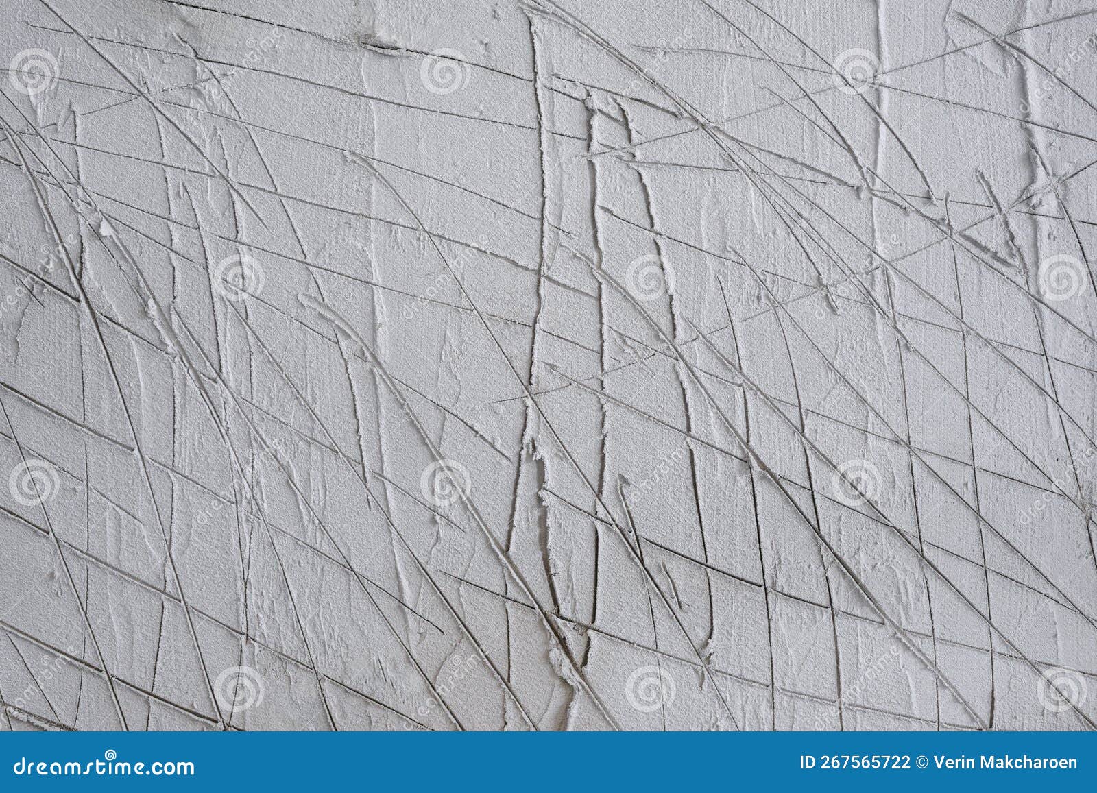 Scratch Coat Of Render On A Wall Royalty-Free Stock Image ...