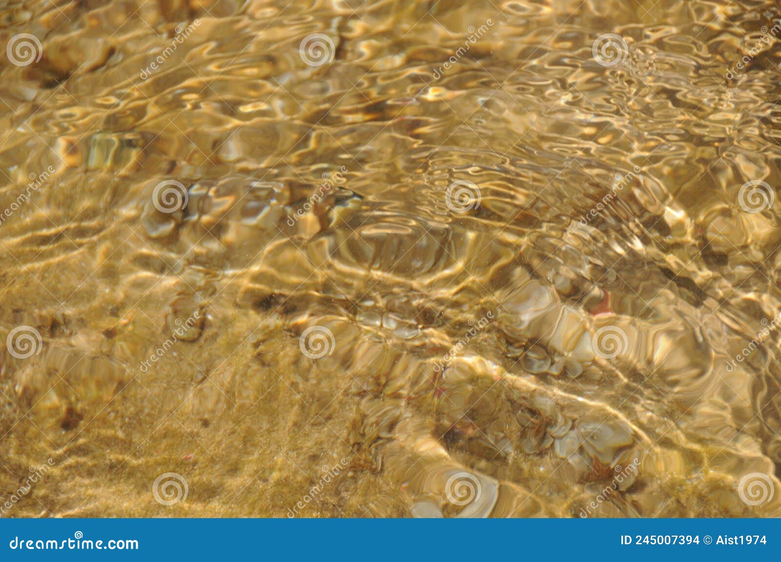 The Surface of the Sea on the Sand, Waves on the Beach a Stock Photo ...