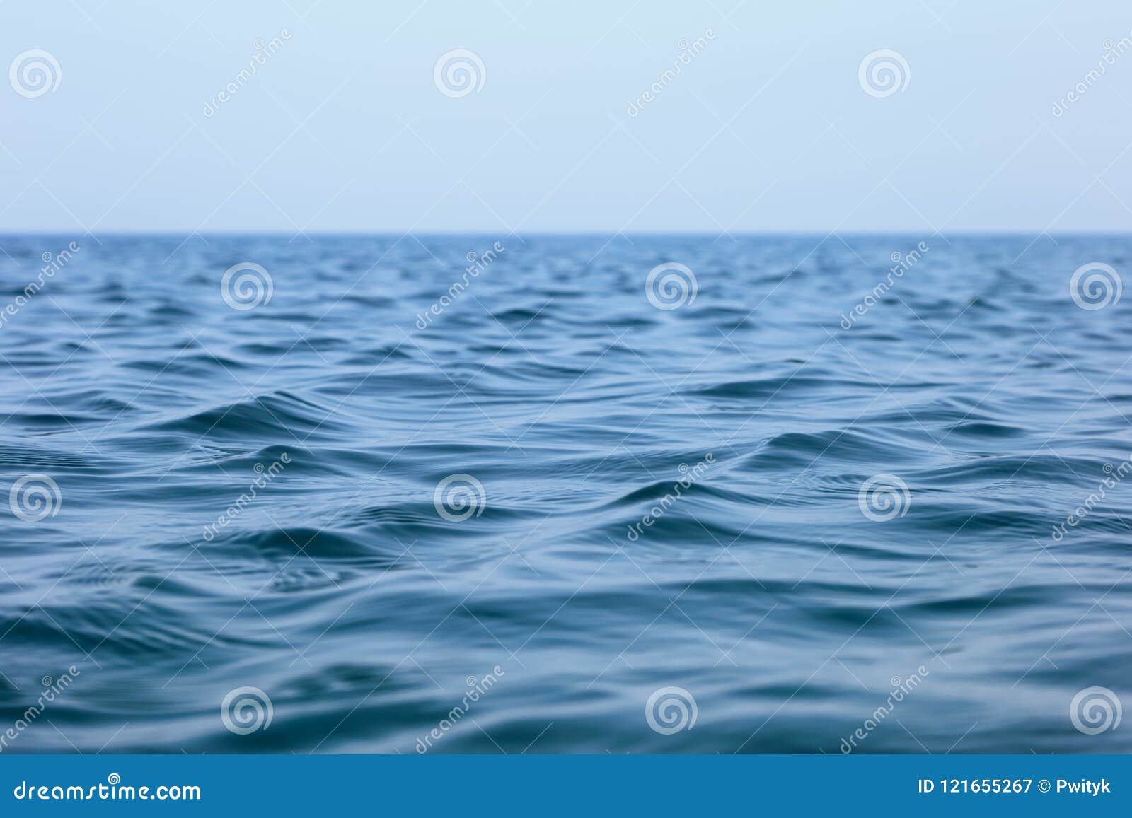 Surface of the Sea with Small Waves. Stock Image - Image of liquid ...