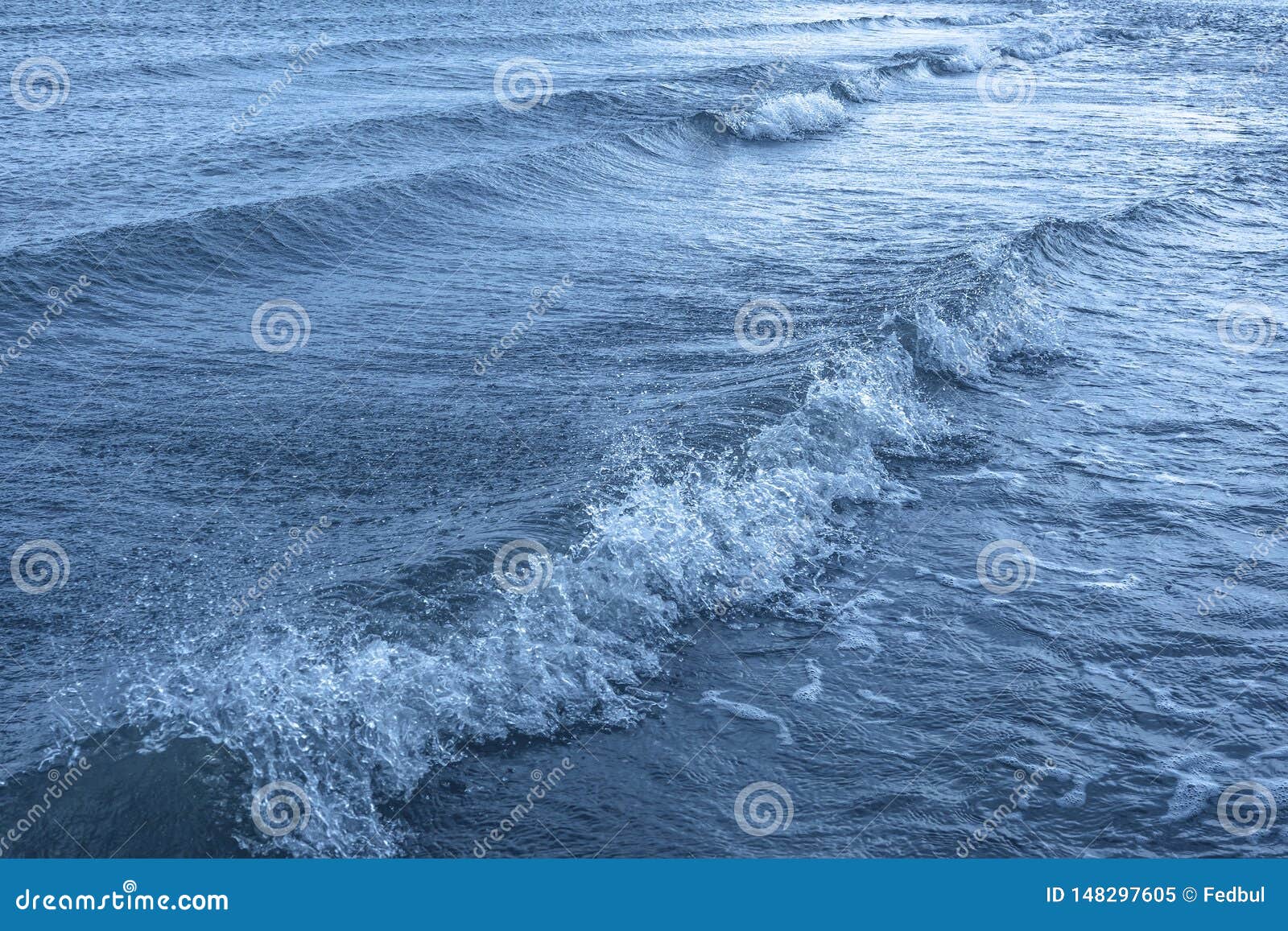 Surface Sea Water with Waves and Ripples Stock Image - Image of ocean ...