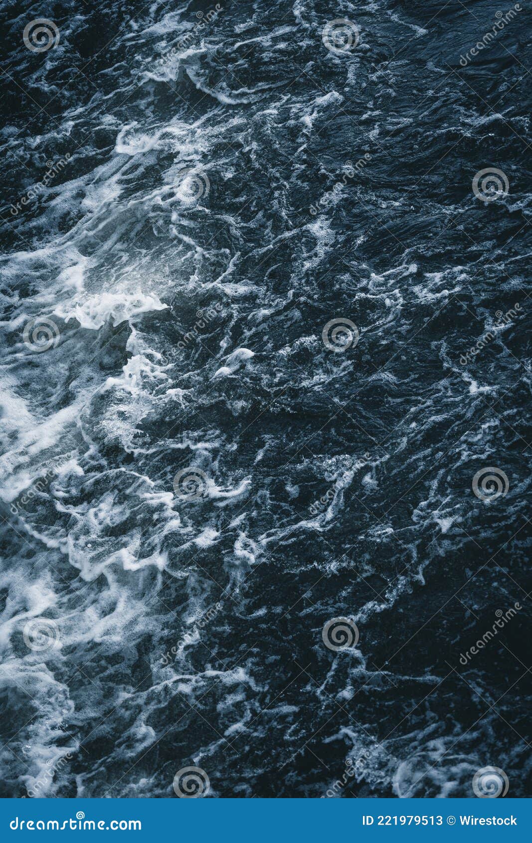 Surface of the Sea with Waves Stock Image - Image of outside, relax ...