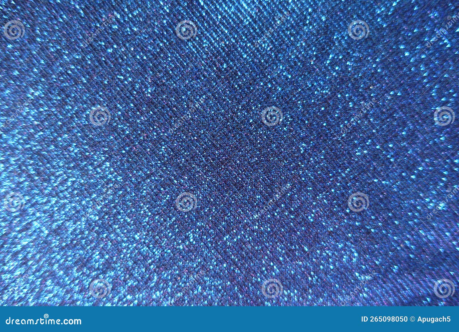 Surface of Shiny Blue Lurex Fabric Stock Photo - Image of fabric ...