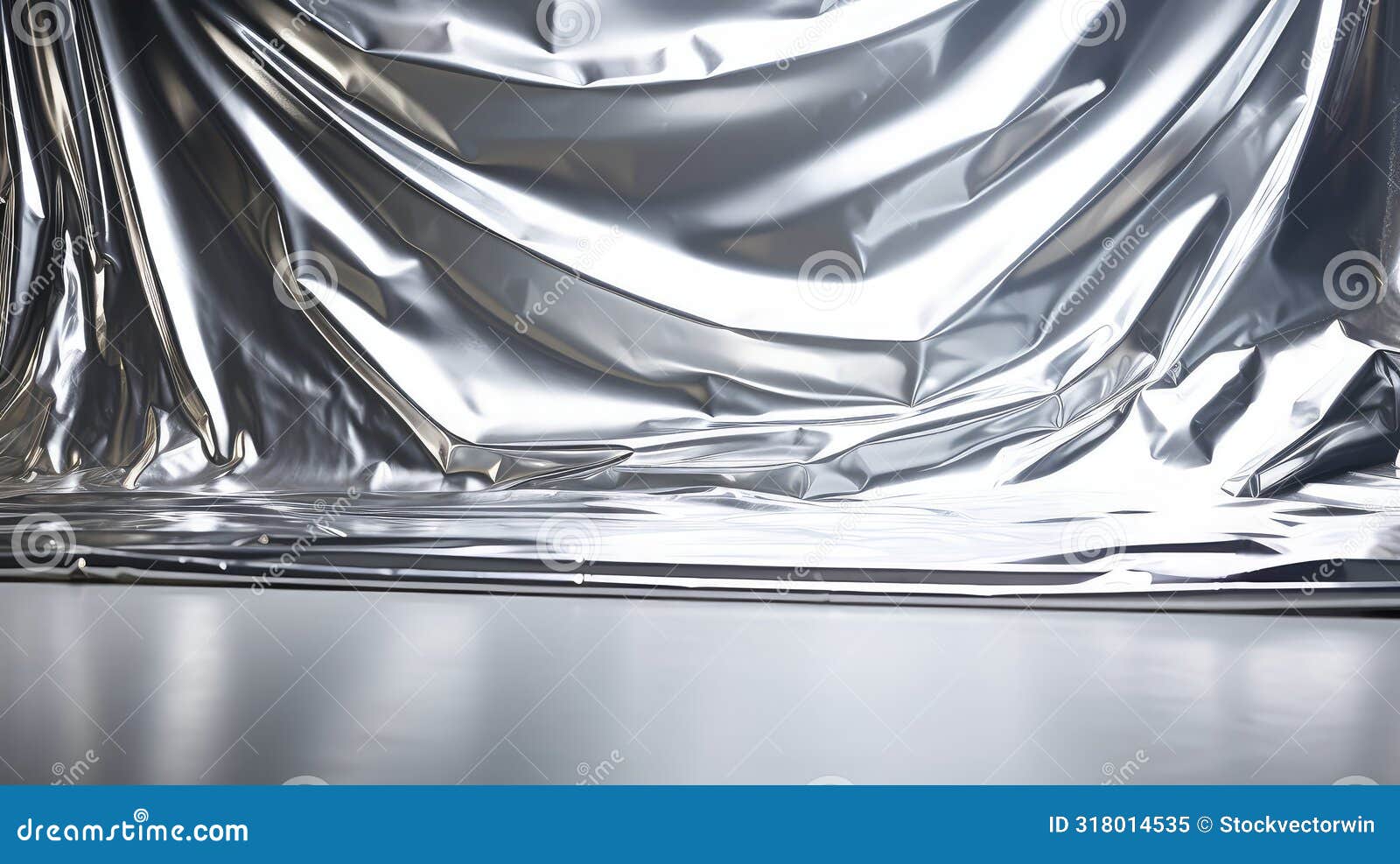 Surface Shiny Silver Background Stock Illustration - Illustration of ...