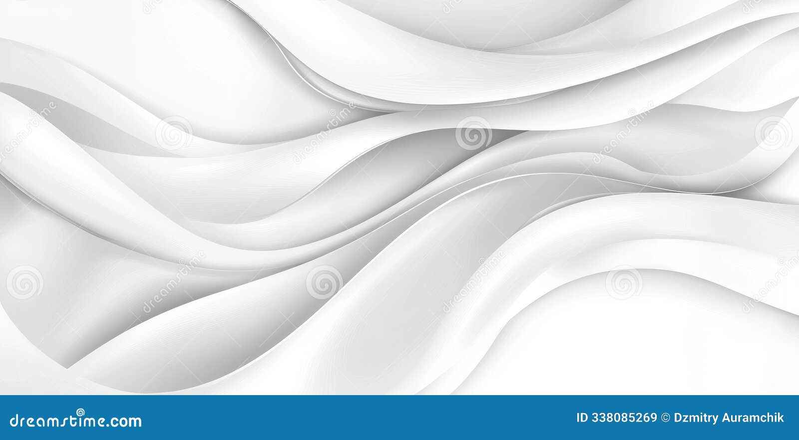 Surface Smooth Curve Stack Alignment Repeat Pattern 3d Illustration ...