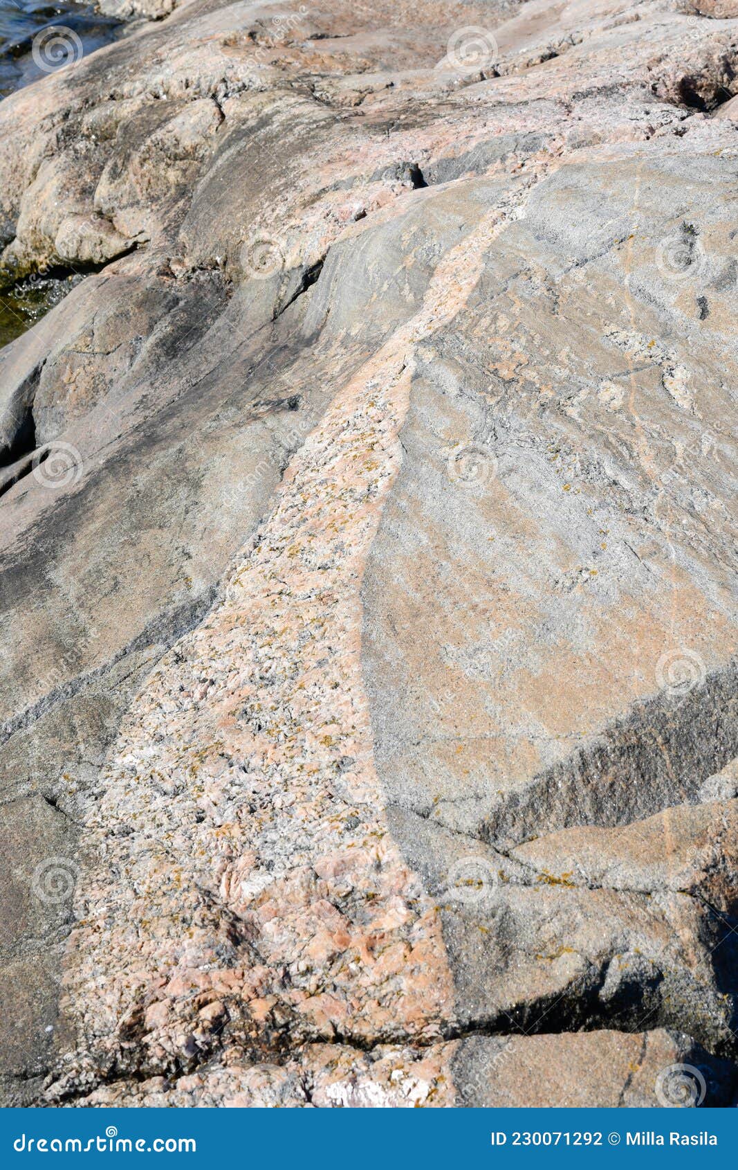 Surface of a smooth rock stock photo. Image of rocky - 230071292