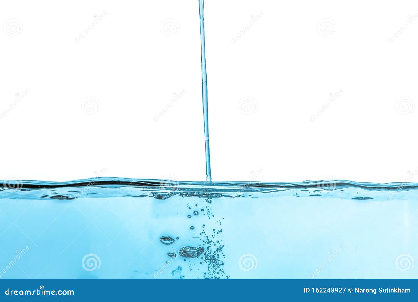 Surface the Soft Water and Water Splash Stock Image - Image of leisure ...