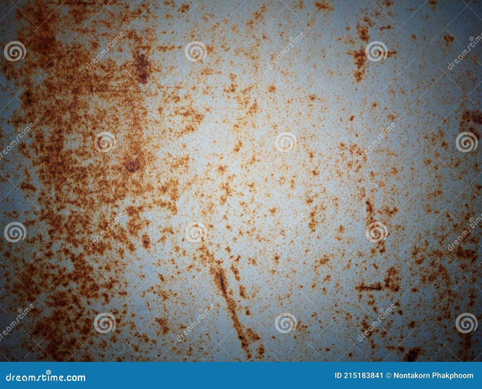 The Surface of the Steel Sheet Has Rusted Patches. Stock Image - Image ...