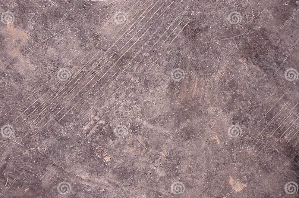 The Surface of a Stone Wall with a Trace of Processing and Rough ...