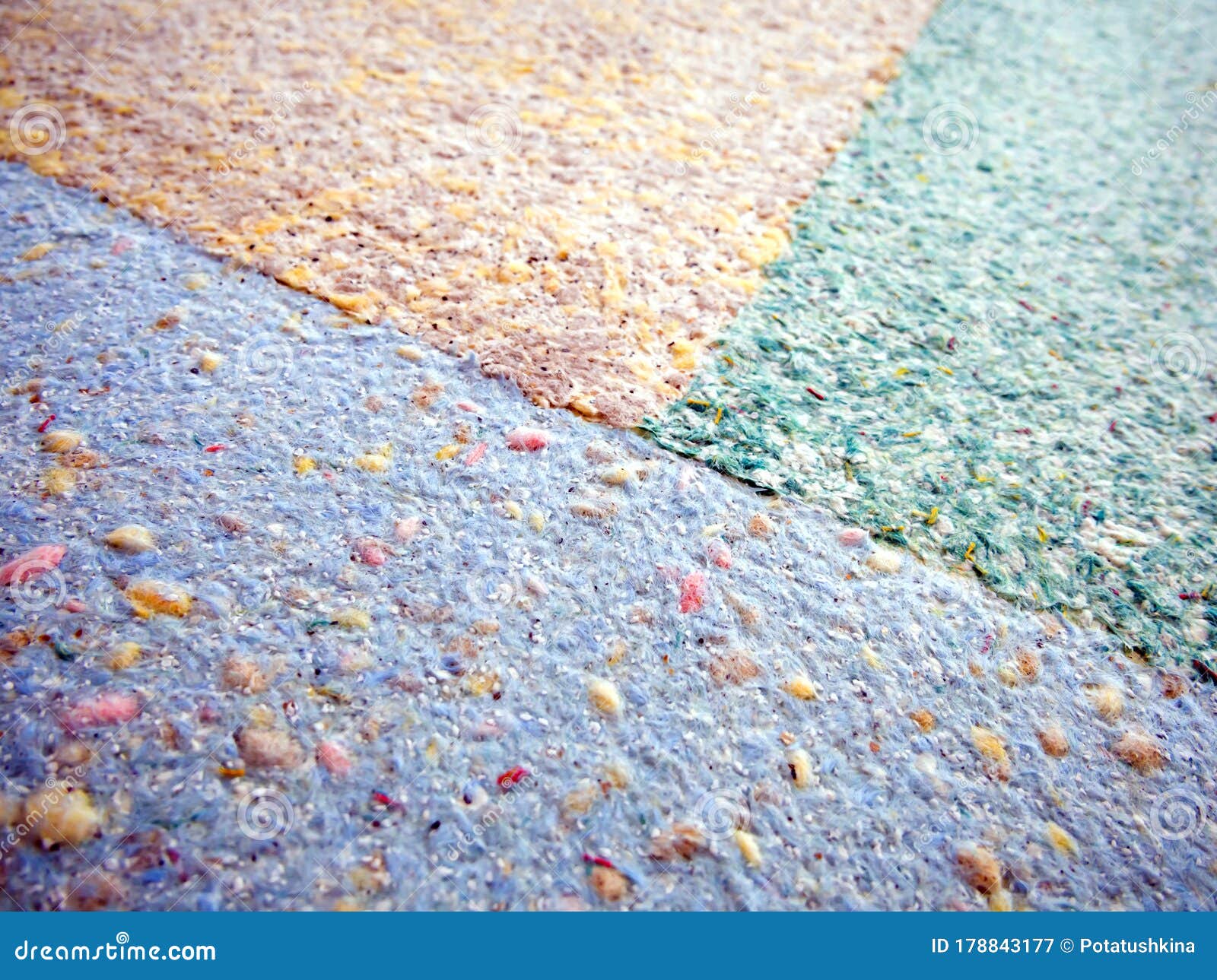 Surface Structure Coated with Finishing Material Silk Plaster Stock ...