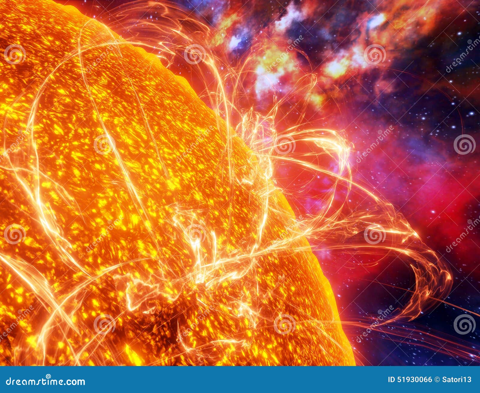 Surface of the sun stock photo. Image of heat, light - 51930066