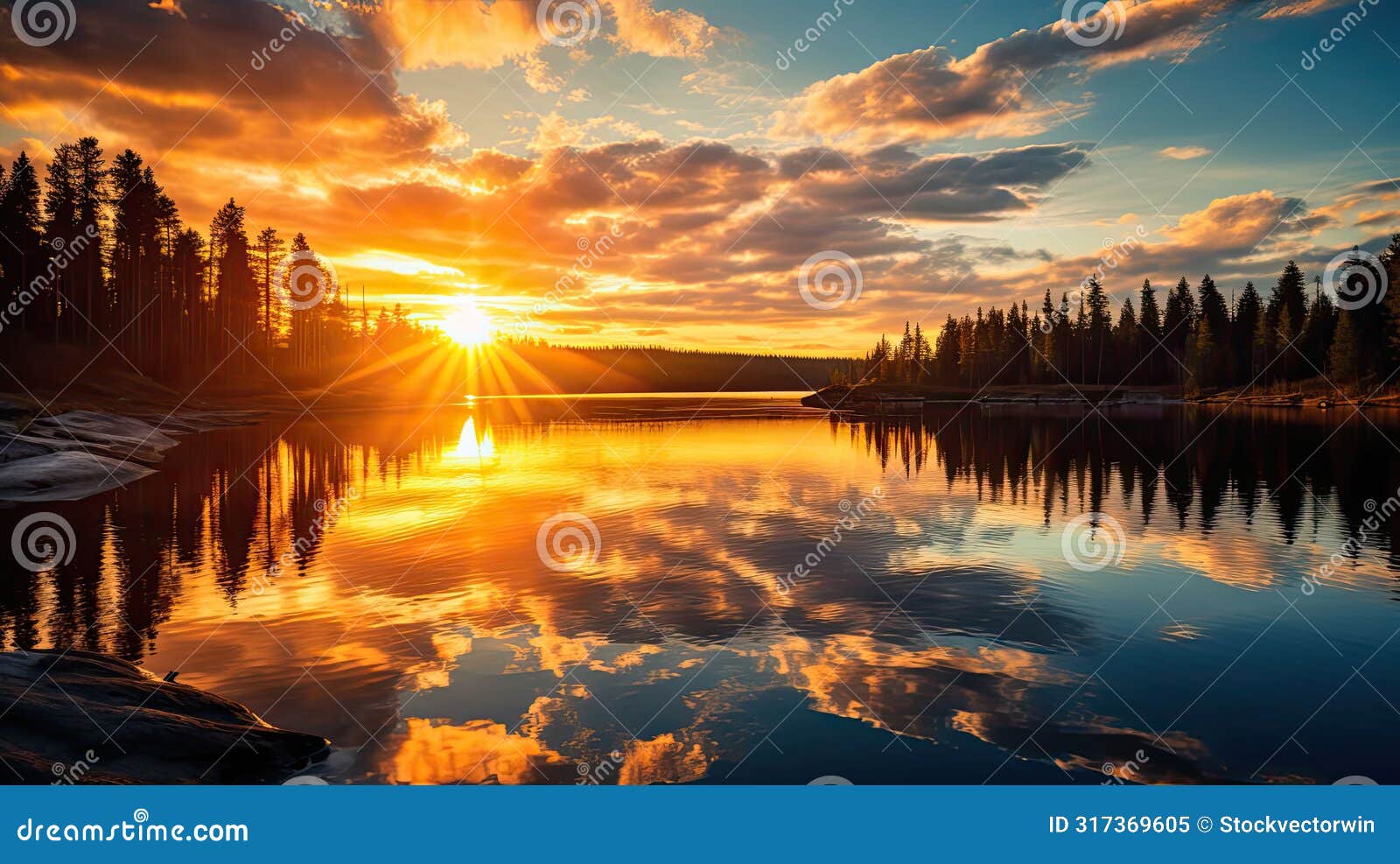 Surface sun reflection stock illustration. Illustration of radiant ...