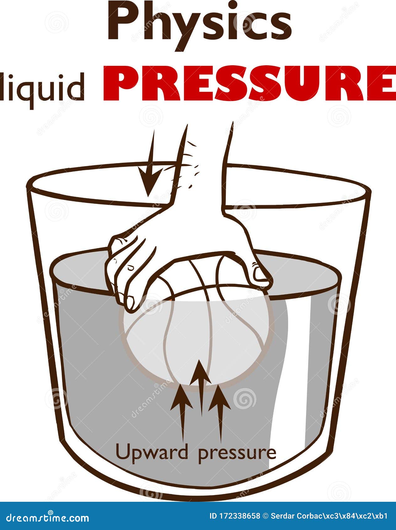 Surface Tension Cartoon Vector | CartoonDealer.com #92206295